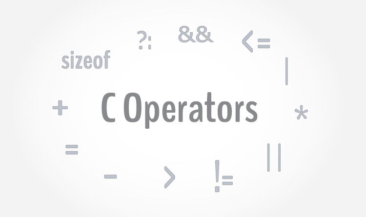 C C Programming C Oprators